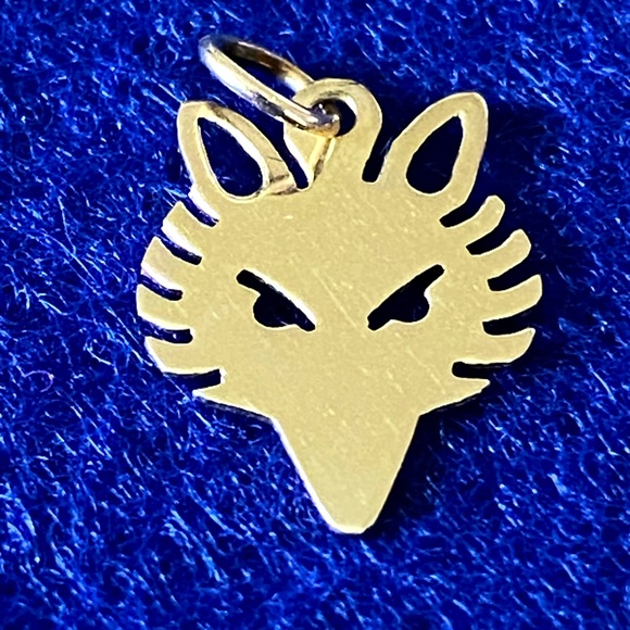 Jewelry | 14k Gold Fox Charm | Poshmark